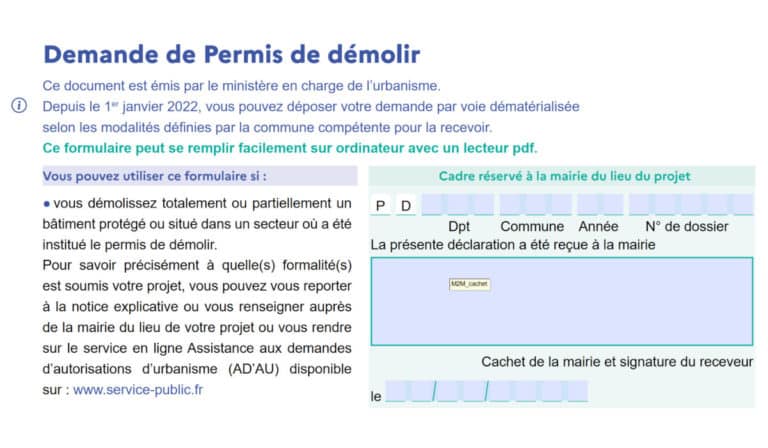 Cerfa 13411*12 : permis de construire en cours de validité