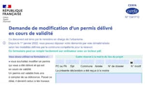 Cerfa 13409*12 : permis de construire ou d'aménager