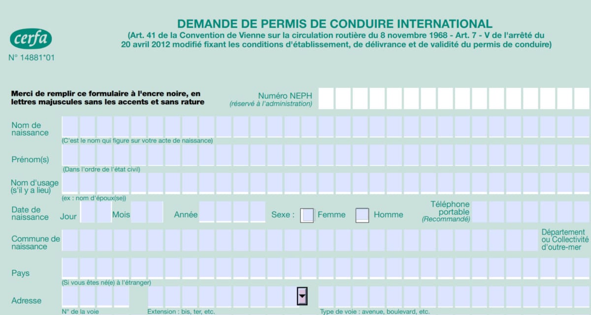 Cerfa 14880 02 Visite M dicale Du Permis De Conduire