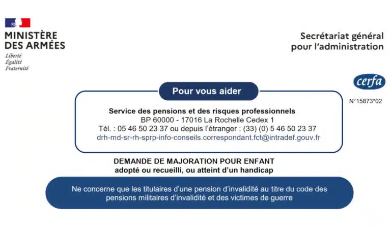 Cerfa 15695*01 : certificat médical pour personnes handicapées