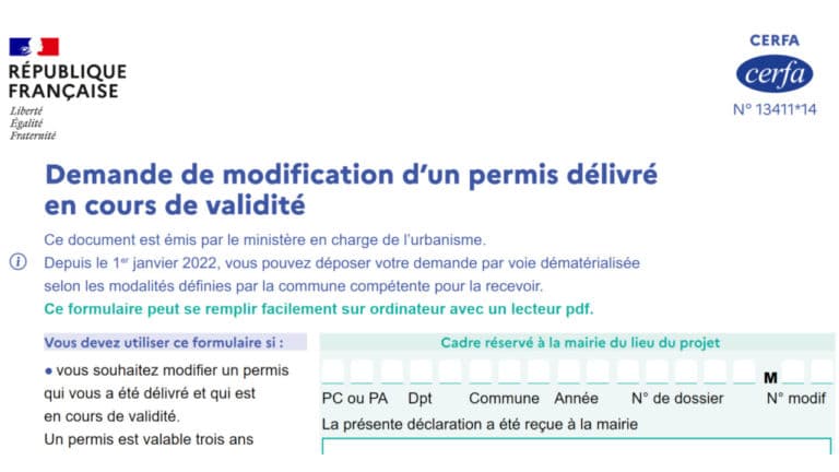 Cerfa 13410*10 : demander un certificat d'urbanisme (CU)