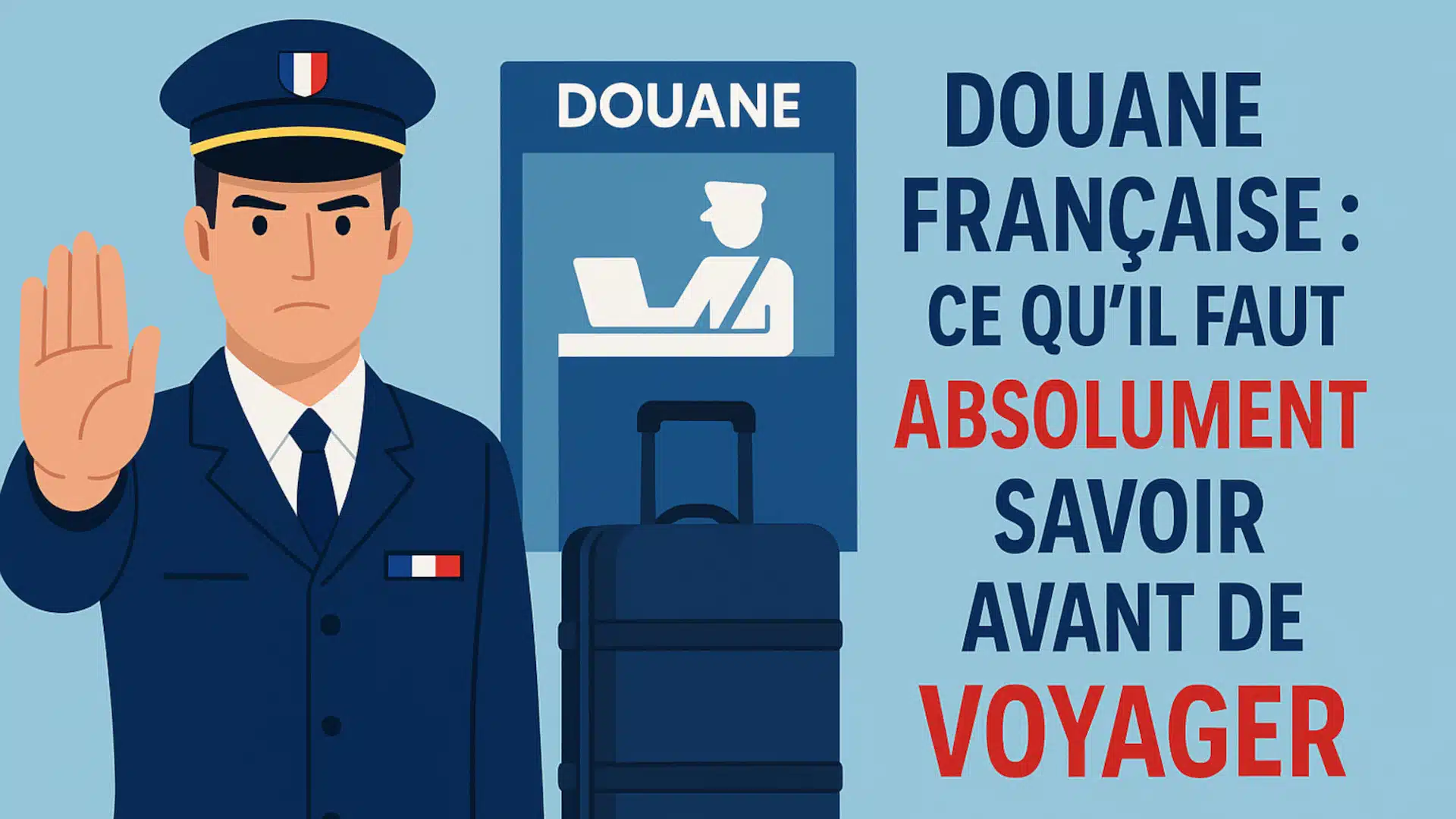 Douane française : ce qu’il faut savoir avant de voyager