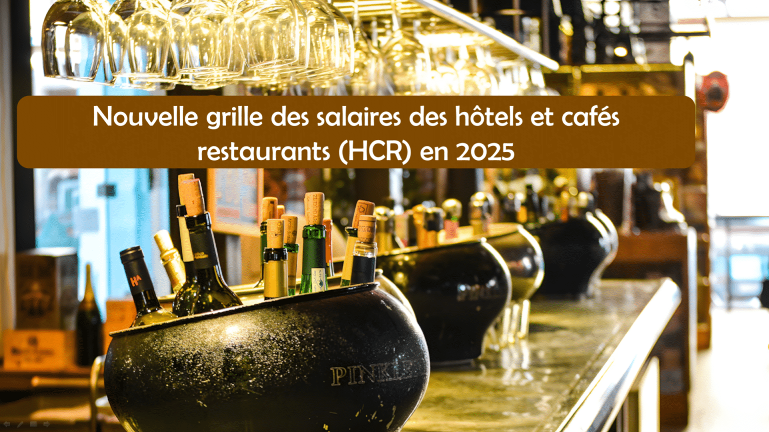 Salaires 2025 des apprentis des hôtels et cafés restaurants (HCR)